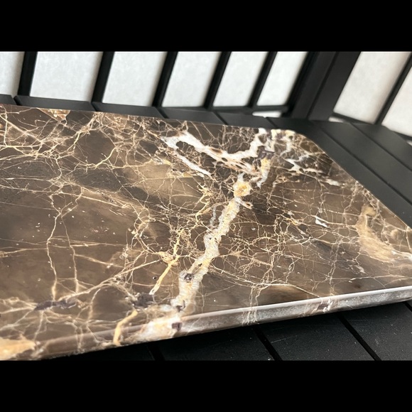 CB2 | Accents | Cb2 Brown Marble Tank Trays | Poshmark